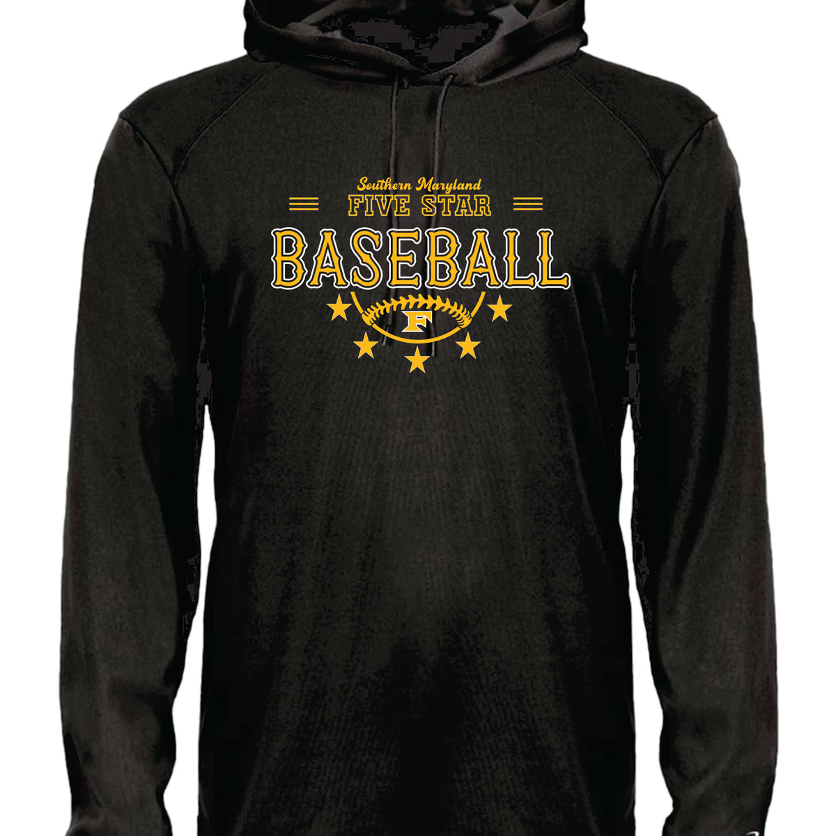 Five Star Badger Dri-Fit LS Hooded Shirt - Half Ball - WOMEN – R3K ...