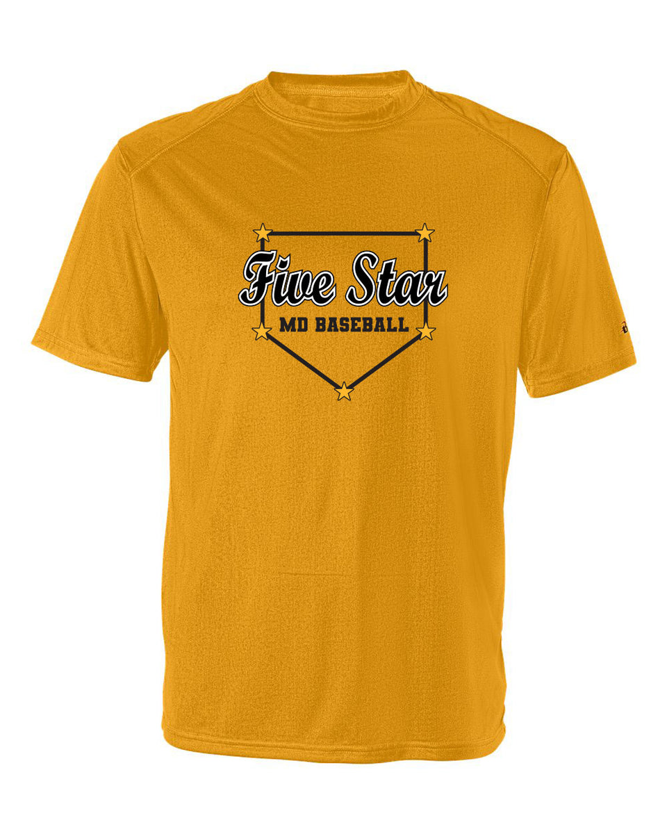 Five Star Badger Dri-Fit SS T-Shirt - Home Plate – R3K Designs & Apparel