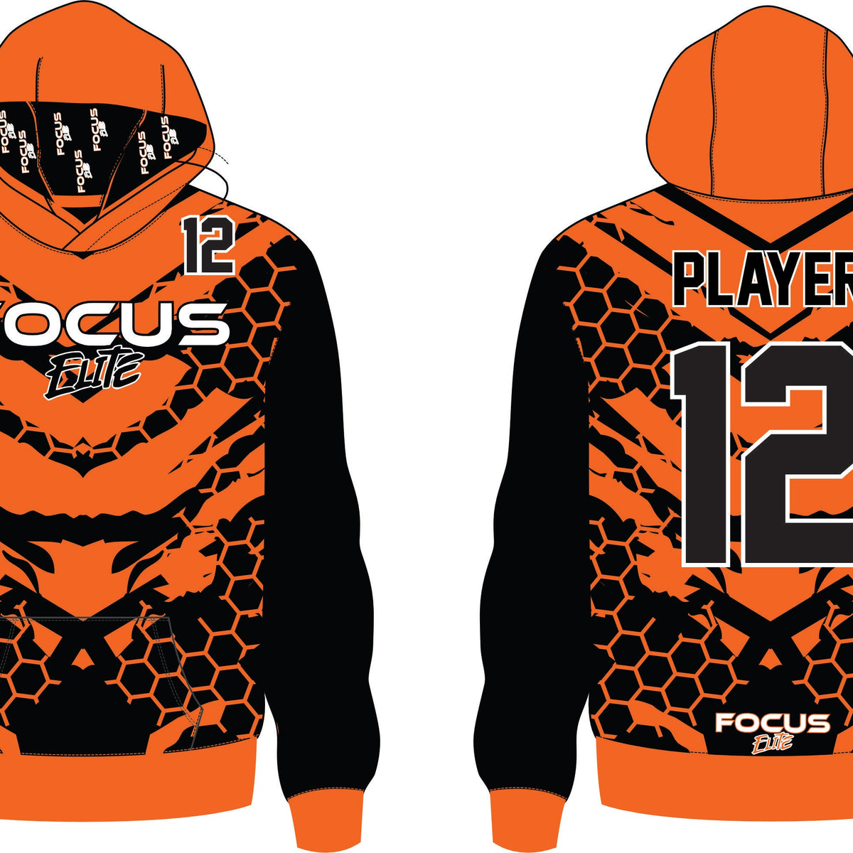 Focus Full Color LS HOODED SHIRT – R3K Designs & Apparel